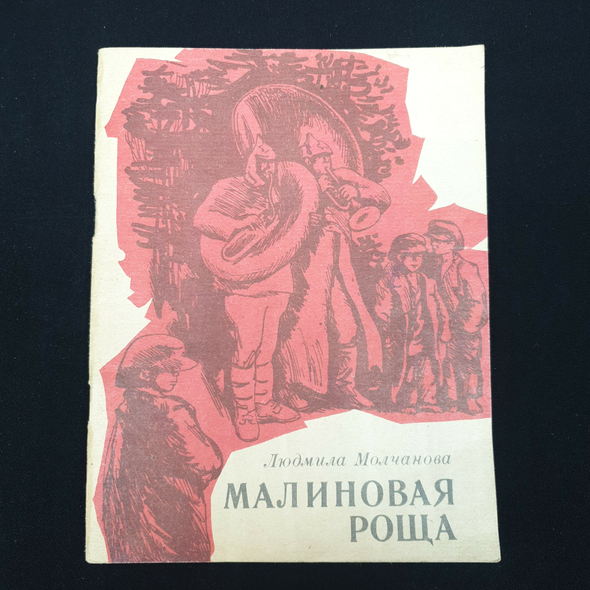 Книга винтажная, СССР. Людмила Молчанова, Малиновая роща, повесть для школьного возраста