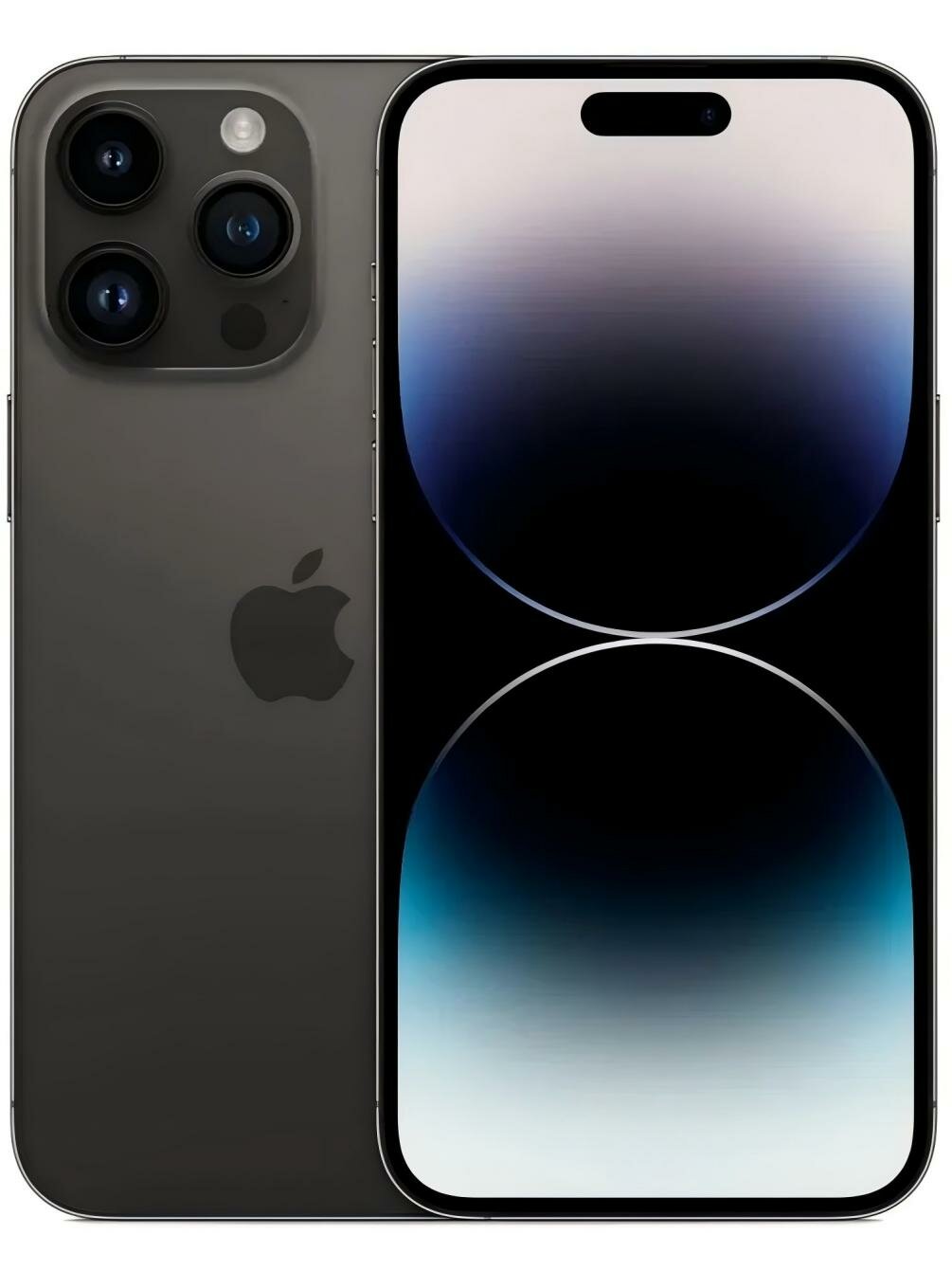 Смартфон Apple iPhone 14 Pro Max встроенная память 6/128ГБ, черный, экран 6.7, Dual: nano SIM + eSIM