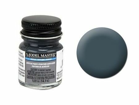 Акриловая краска Model Master «Темно-серый 507-А R.N, полуглянцевый» 507-A Dark Gray R.N, 14,7 мл (арт. 4869)