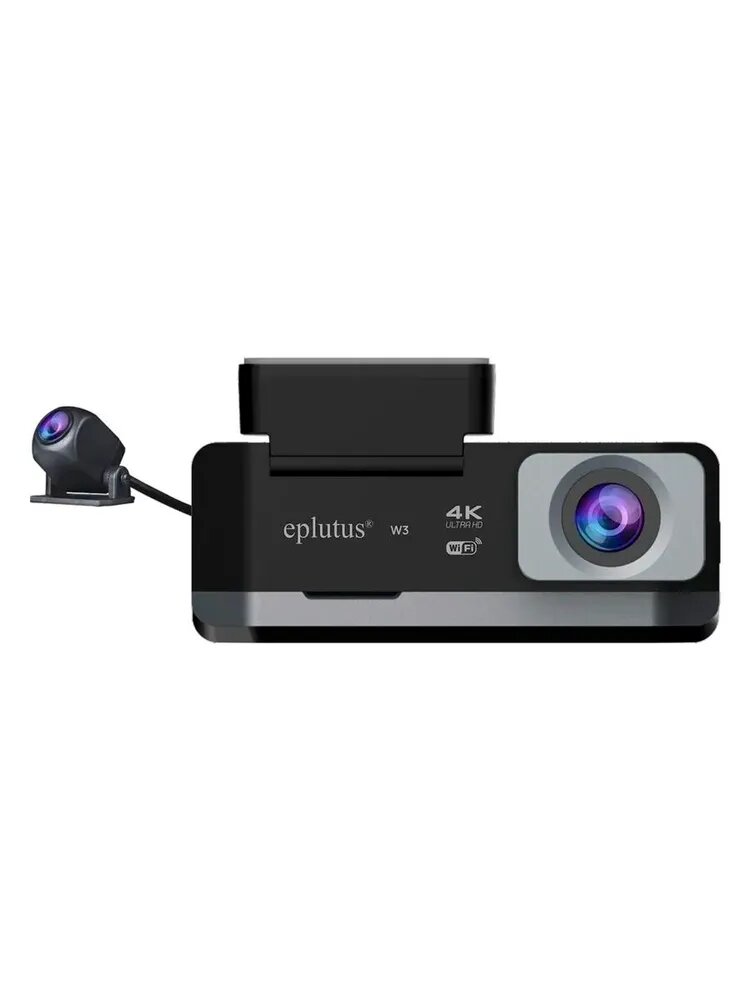 Скрытый Wi-Fi регистратор Eplutus W3 / 4К /2 камеры