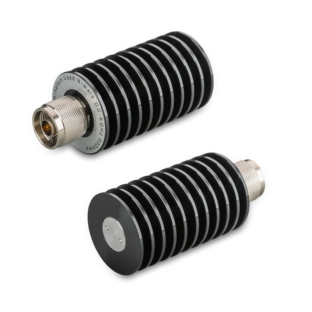 Согласованная нагрузка N (male), 50 Ом, до 6 ГГц, до 50 Вт, TWTN-50-6G