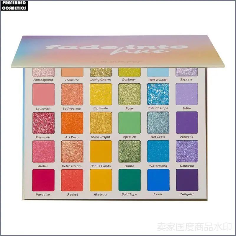 Colourpop - 30-цветная палитра теней для век - Fade Into Hue