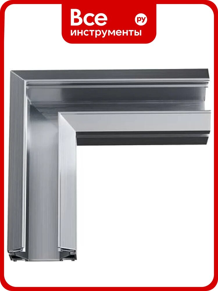 Угловой соединитель ST LUCE для ST015.129.03 (Standart 220) серебристый ST015.199.03