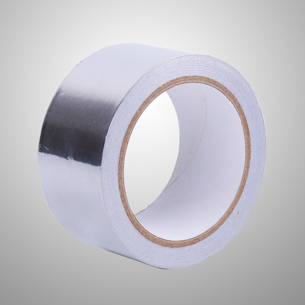 Ленточный Адгезив Из Алюминиевой Фольги Для Термоизоляции 50Mmx50Mx0 05Mm