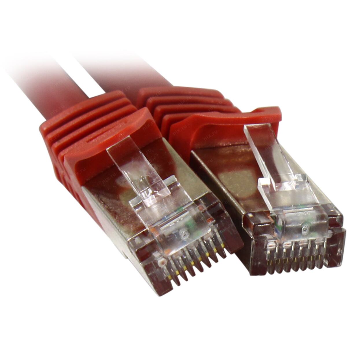ACD ACD-LPS6AZ-10C Patch Cord SSTP кат.6a LSZH, 1м, вишнёвый — фото 1