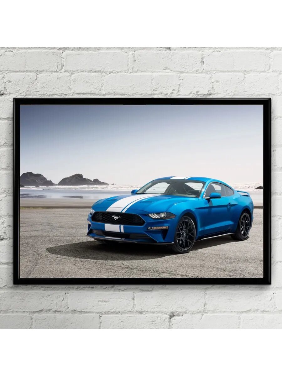 Плакат "ford mustang ecoboost performance" от А3