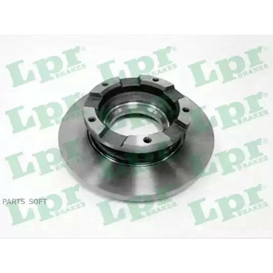 LPR F1020PA Диск тормозной FORD TRANSIT 2.2-2.4 TDCI 06- задний с кольцом АБС