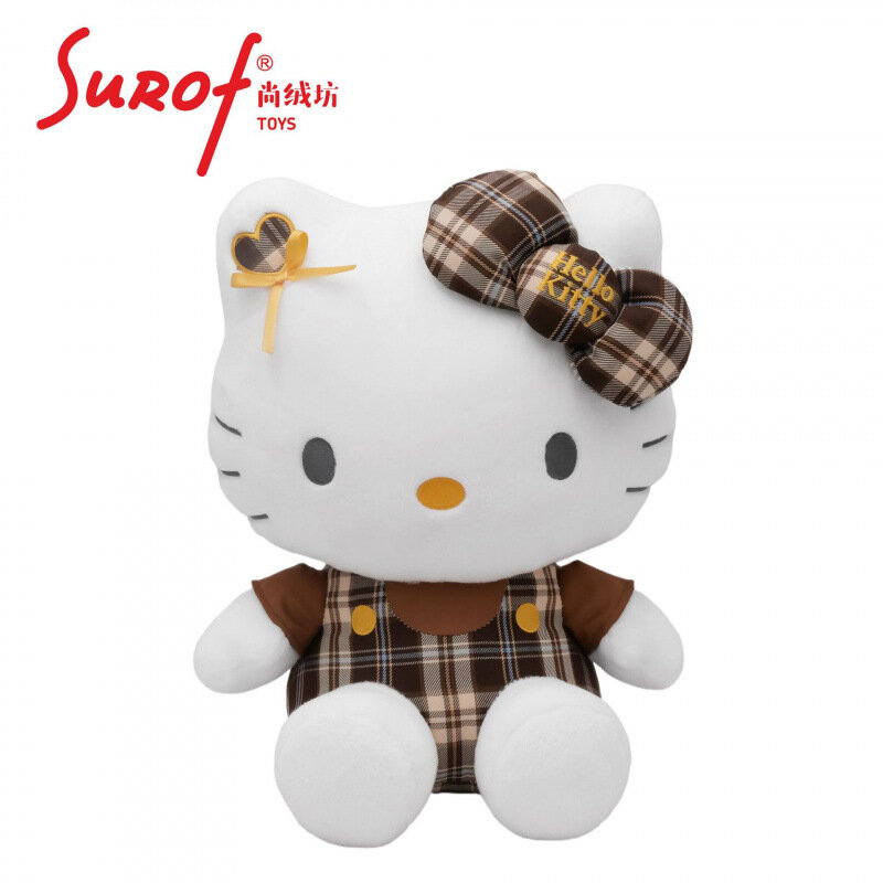 8-дюймовая мягкая игрушка КТ клетка коричневая Sanrio оригинал