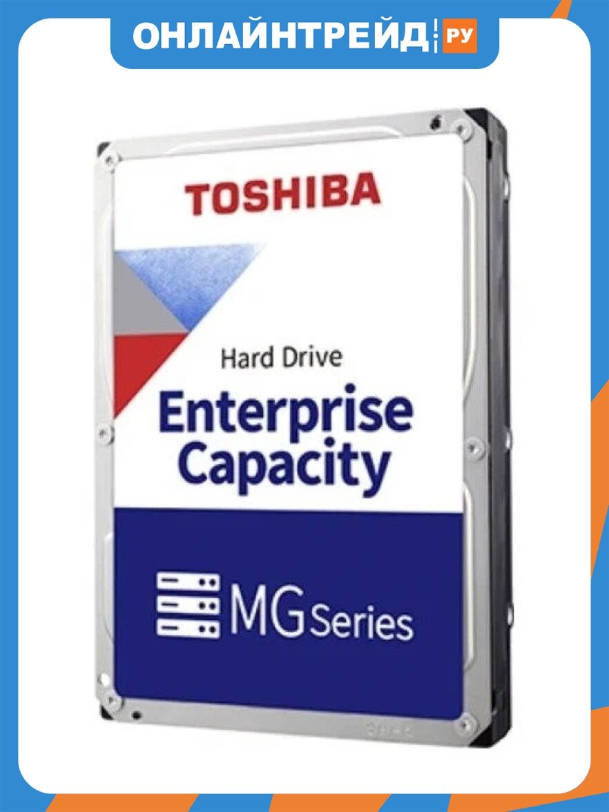Жесткий диск Toshiba 3.5" 6.0Tb SATA 6 Gbit/s, 512 Mb, 7200 rpm. CMR. Enterprise Capacity MG10ADA600E