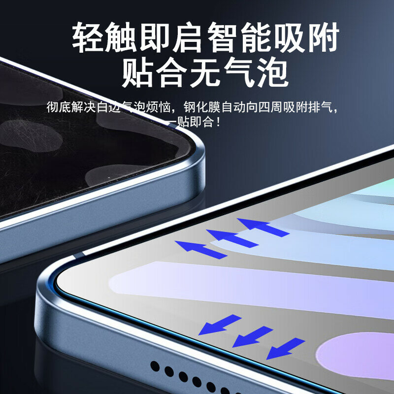 ALittleFlower защитное стекло для iPad mini 7 6 2024 21 8.3 дюйма с антибликовым покрытием и установочным инструментом