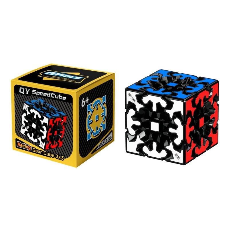 Головоломка шестерёнчатая QiYi (MoFangGe) Gear 3x3 Cube V2 (tiled)