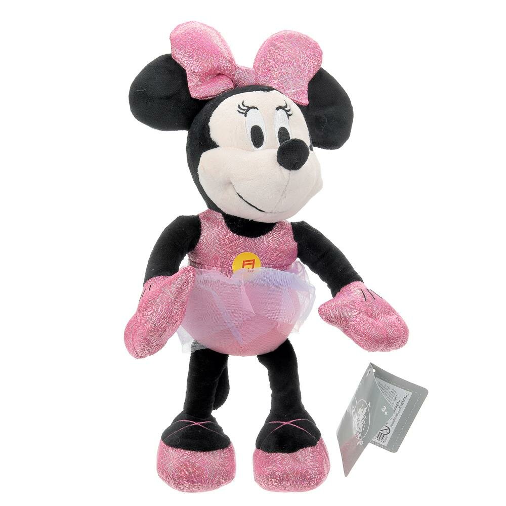 Игрушка мягкая герой мультфильма "Минни Маус", балерина 23 см. озвуч. Добрые игрушки M118079MM-20S