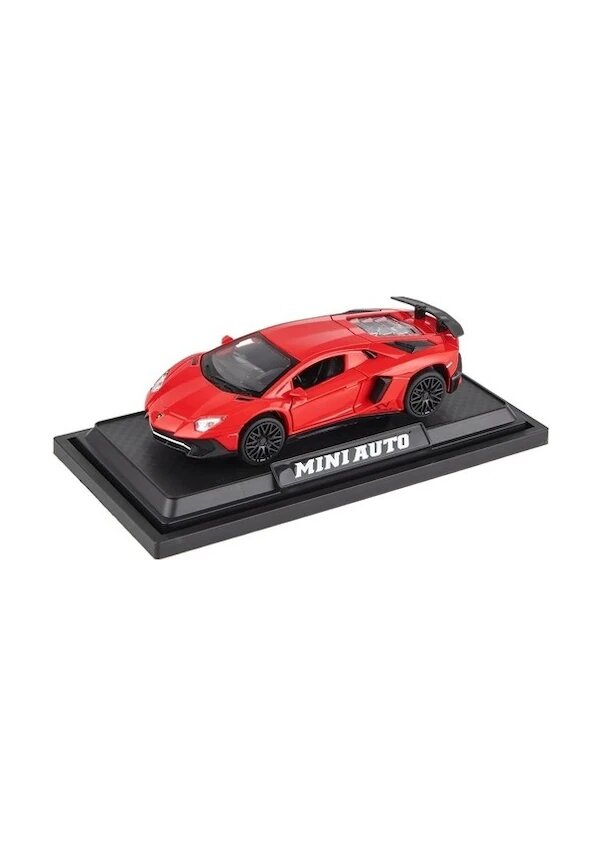 Модель автомобиля Pustaty Alloy LP750, спортивная машина, детская игрушечная модель, украшение, белый - красный, для детей 9+ лет, менее 500 деталей