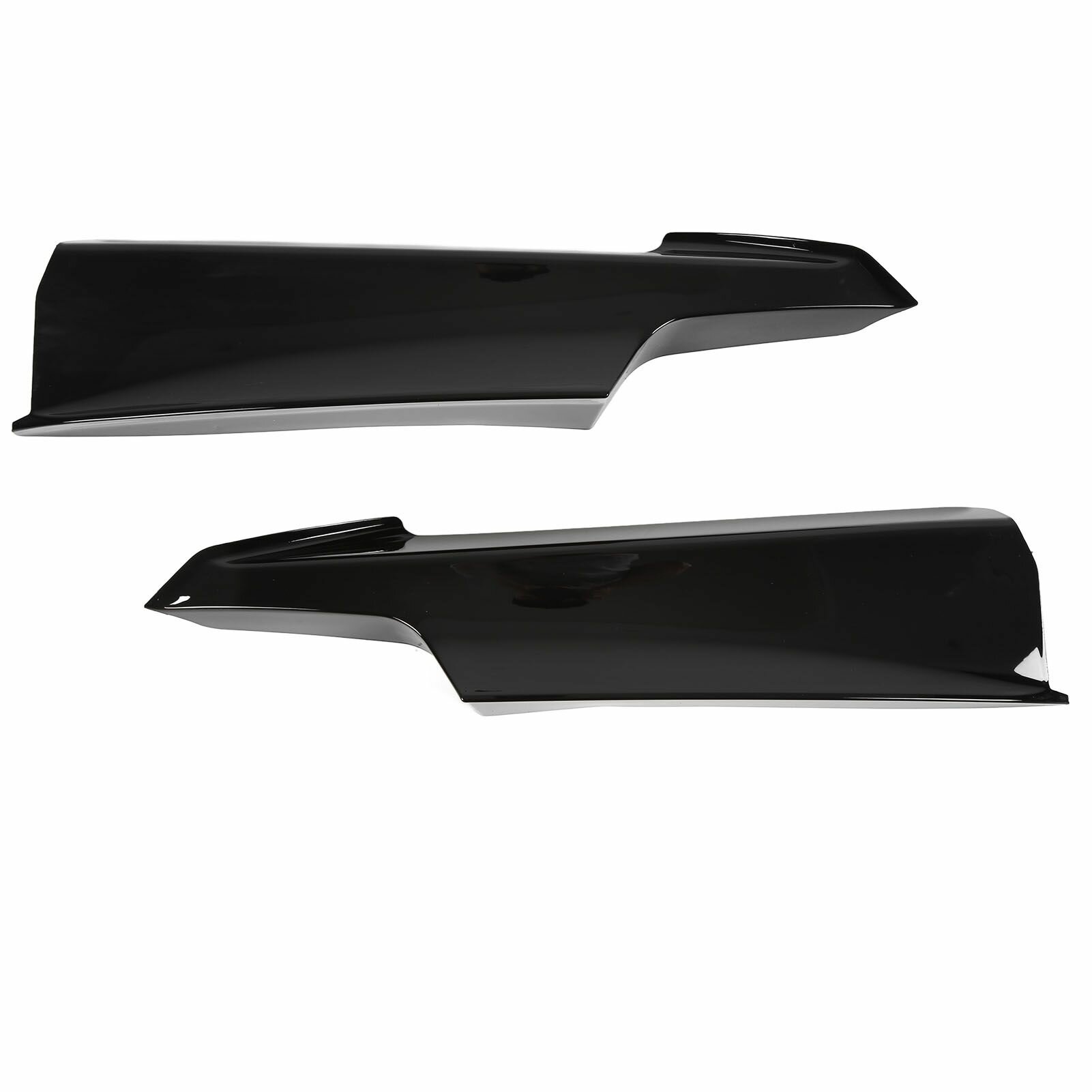 Пара переднего бампера, разделитель губ, угловая защита для 3 серии F30 F31 F3 320i 328i 330i 335i 340i 316d 318d 320d 330d M Sport Piano Black