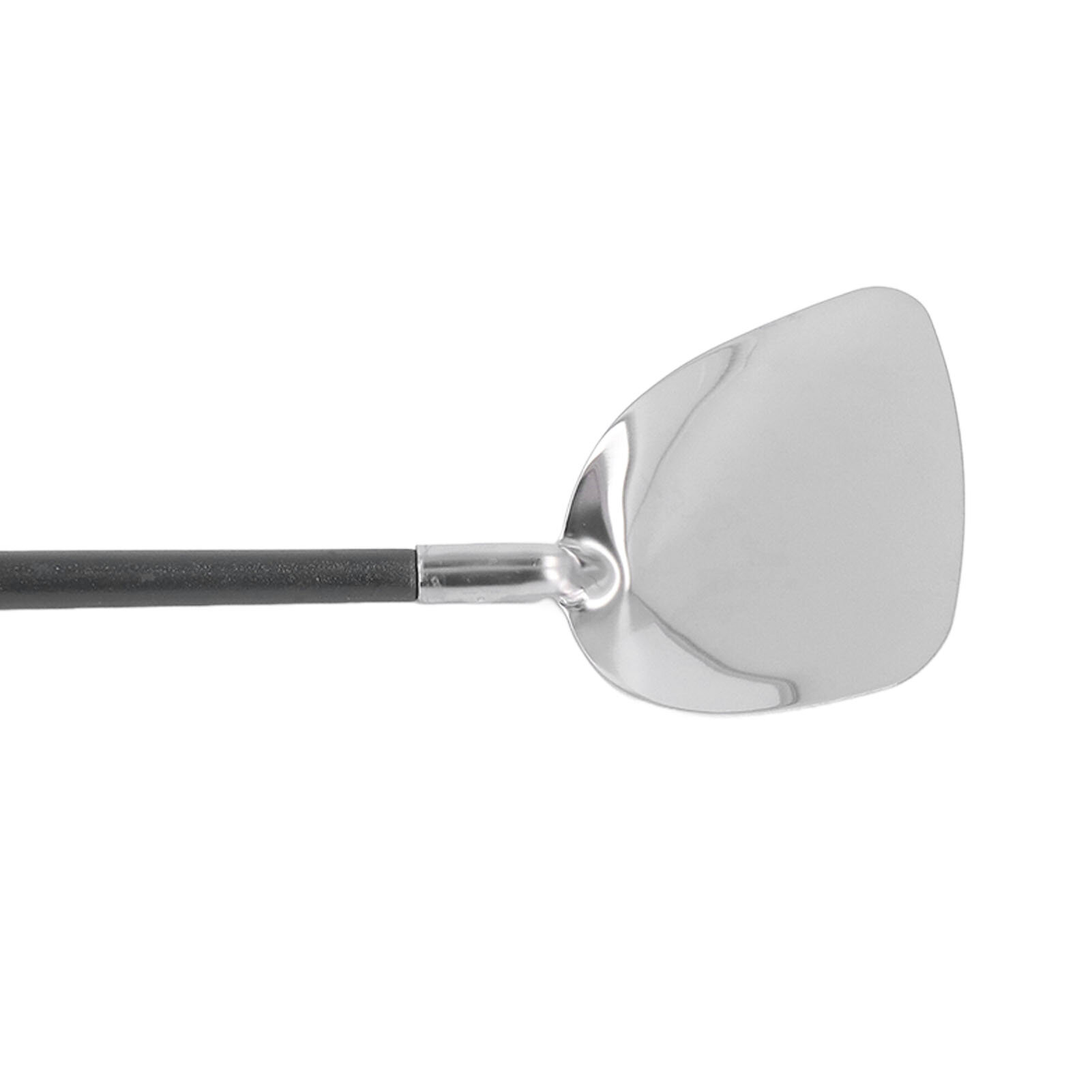 Половник из нержавеющей стали с защитой от ожогов, теплоизоляция, длинная ручка, ковш с черной ручкой, лопата