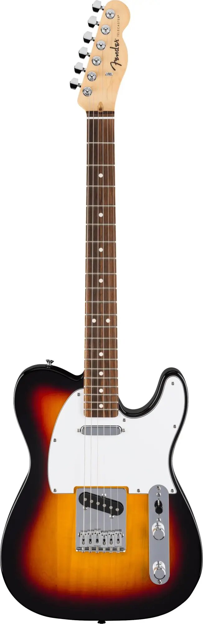 Электрогитара Fender Standard Telecaster®, 3-Color Sunburst, корпус тополь, гриф клён, SS Standard Single-Coil Tele звукосниматели, 21 лад, мензура 25.5, Индонезия