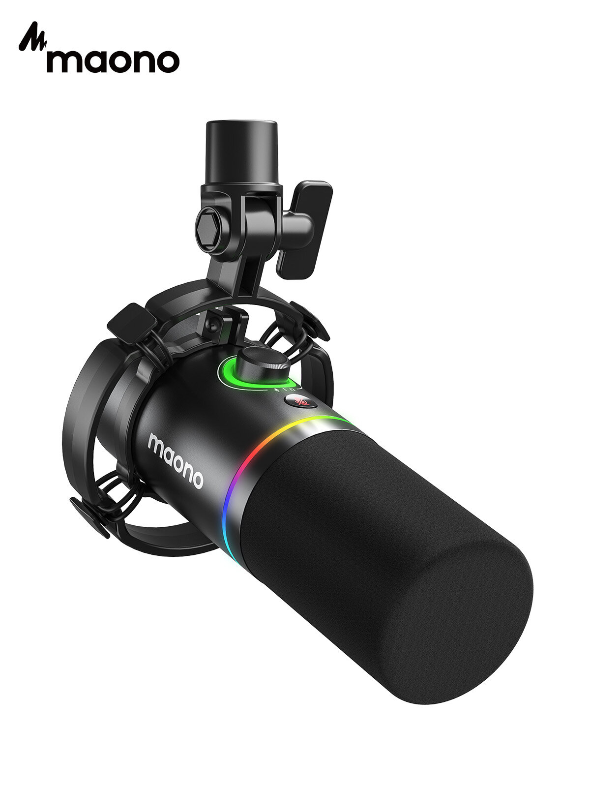 Динамический микрофон Maono PD200X, интерфейс USBC/XLR микрофон для компьютера