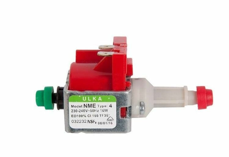 Насос ULKA NME4 16W (50cc/min_2,5bar) для кофемашины, пылесоса