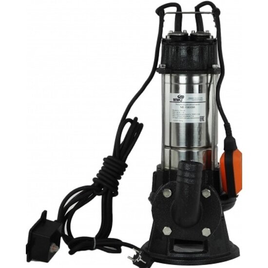 Насос фекальный Wwq NB1500GM с измельчителем