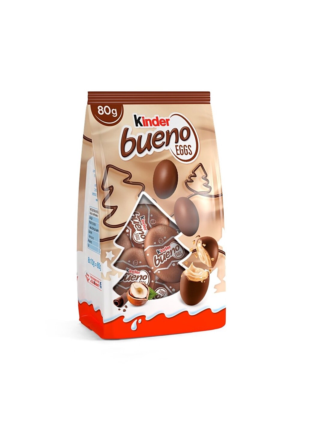 Шоколадные яйца Ferrero Kinder Bueno Mini EGGS 80 гр, (Германия)