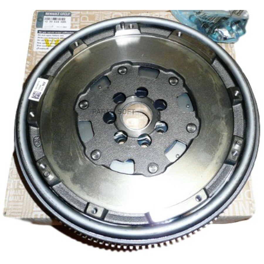 Маховик двухмассовый 1.5 dCi 03- от официального дистрибьютора, RENAULT, артикул 123003948R