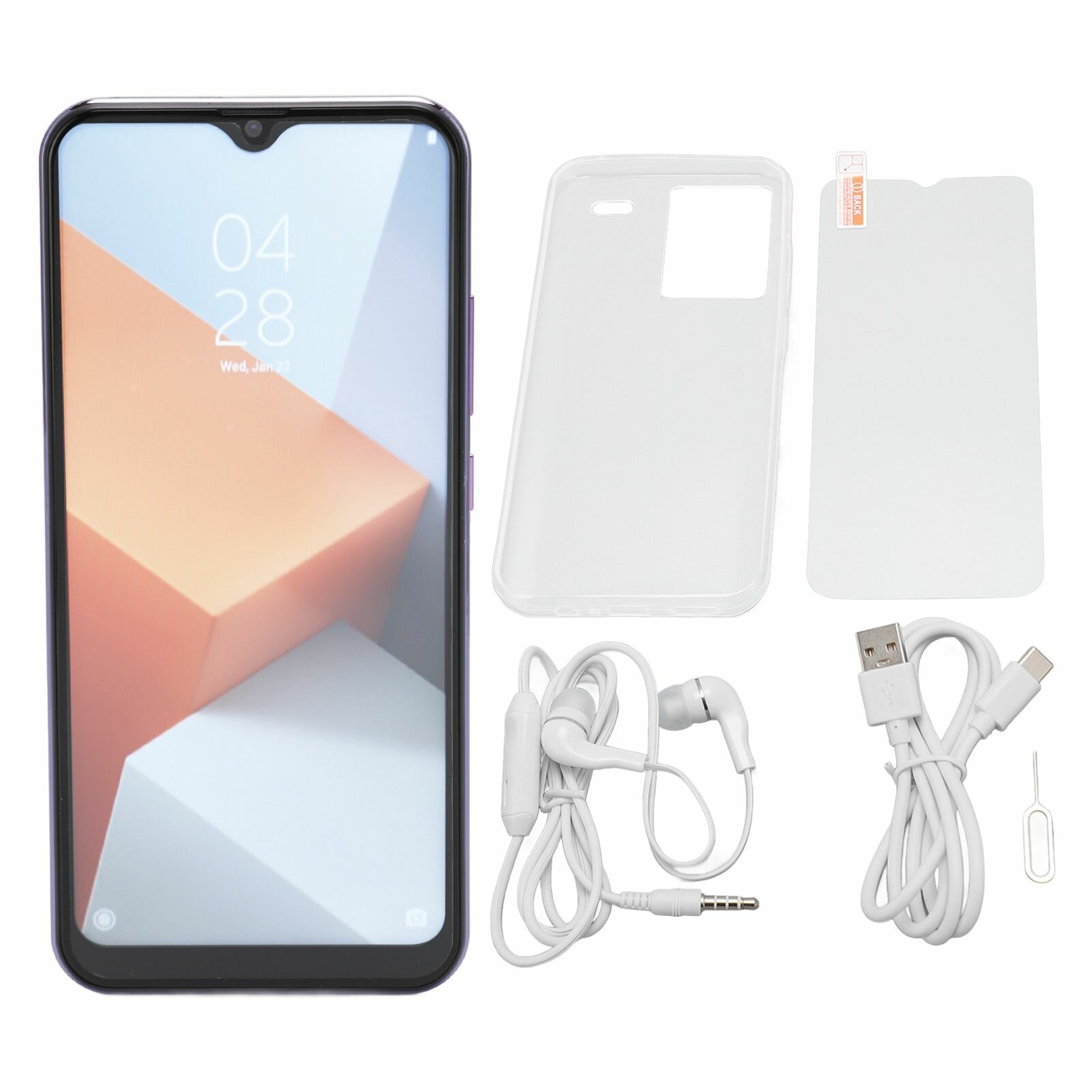 Смартфон Note13 Pro+ 6.49" 8/64GB, камеры 8/8 МП, ультратонкий (Фиолет.)