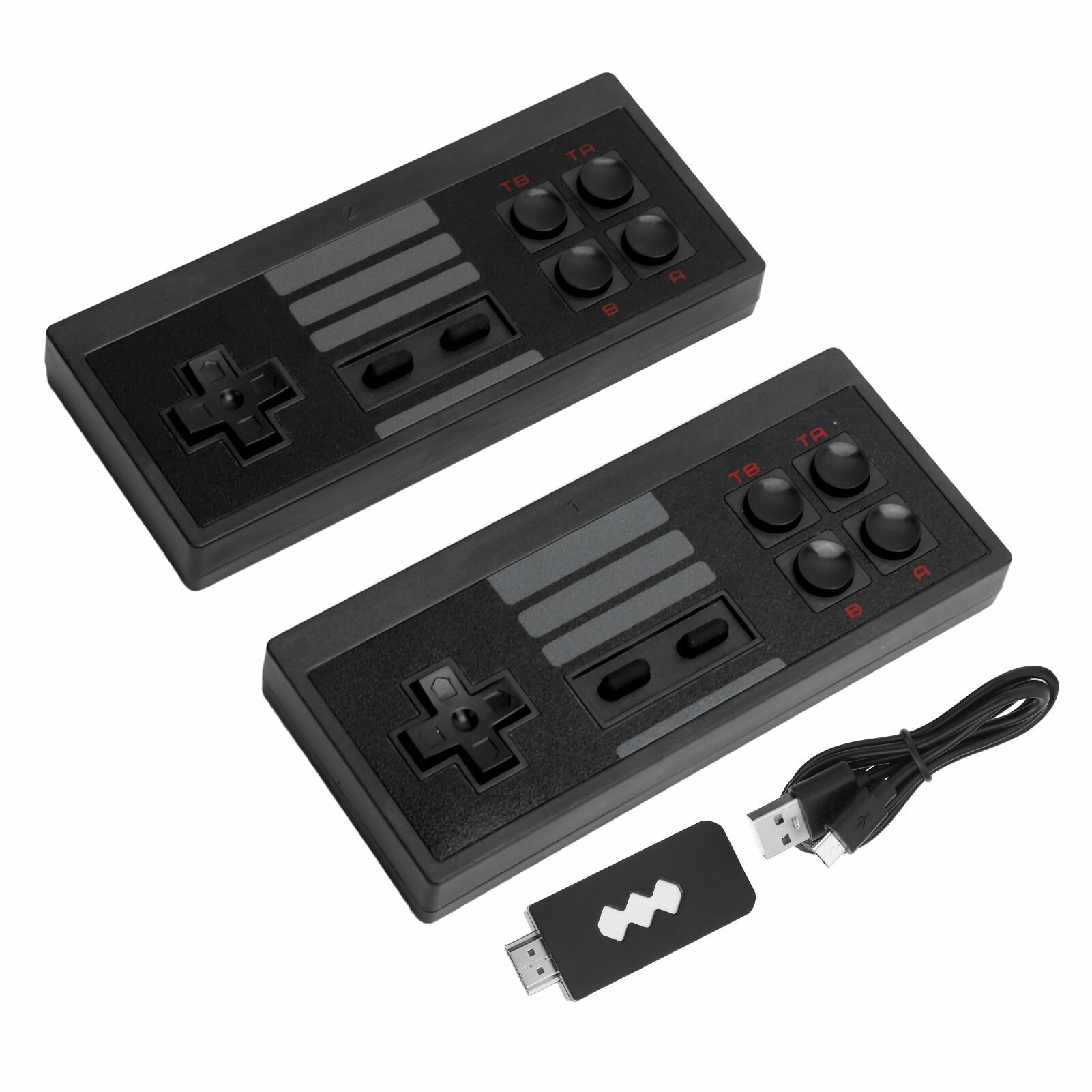 2.4G игровая ТВ-приставка, 818 игр, 1080P, 2 игрока