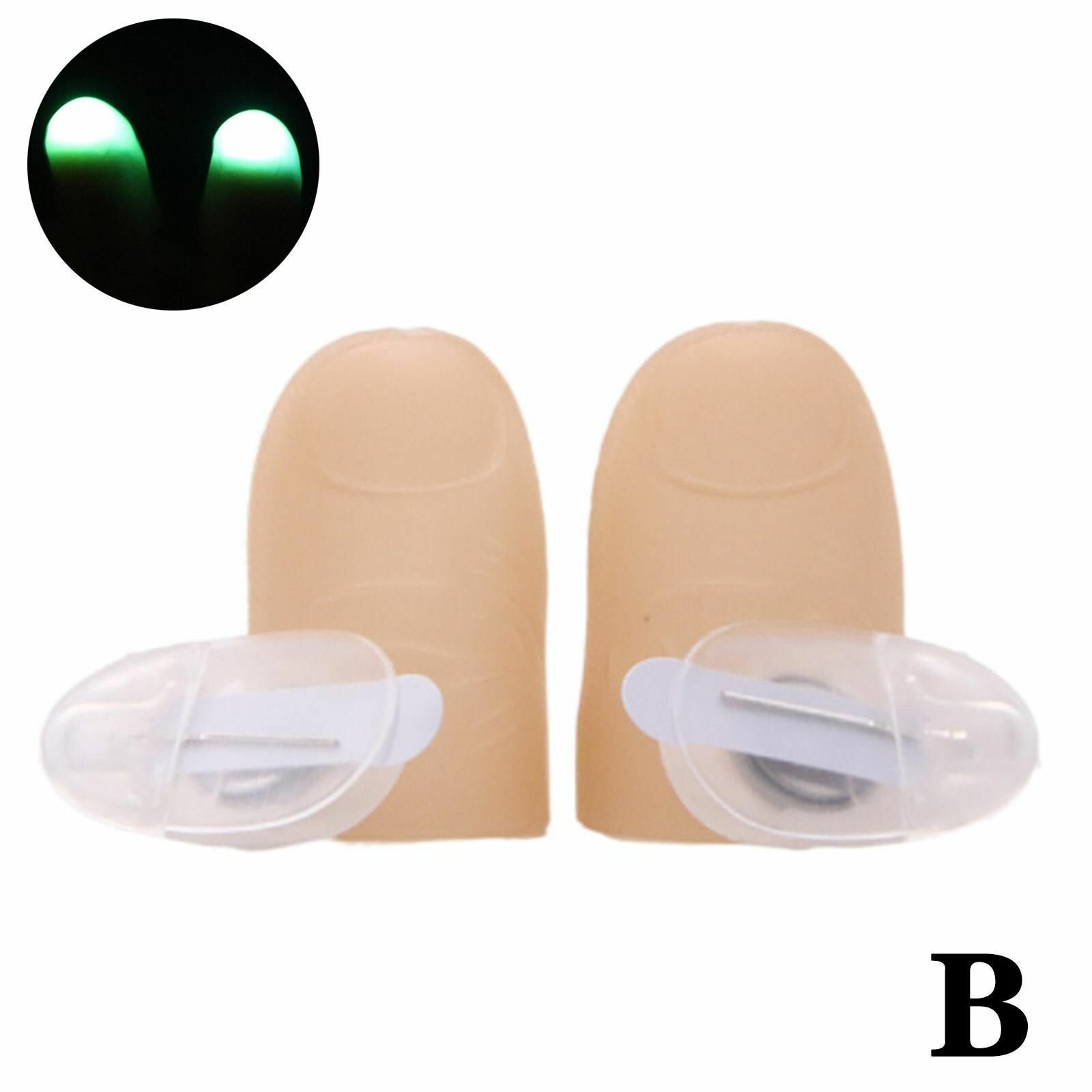 Танцующая лампа на палец, работающая от света, детский реквизит для фокусов сцене