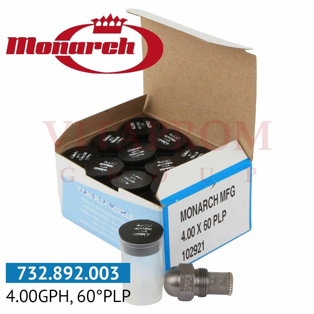 Форсунка Monarch 4.00GPH, 60PLP — фото 1