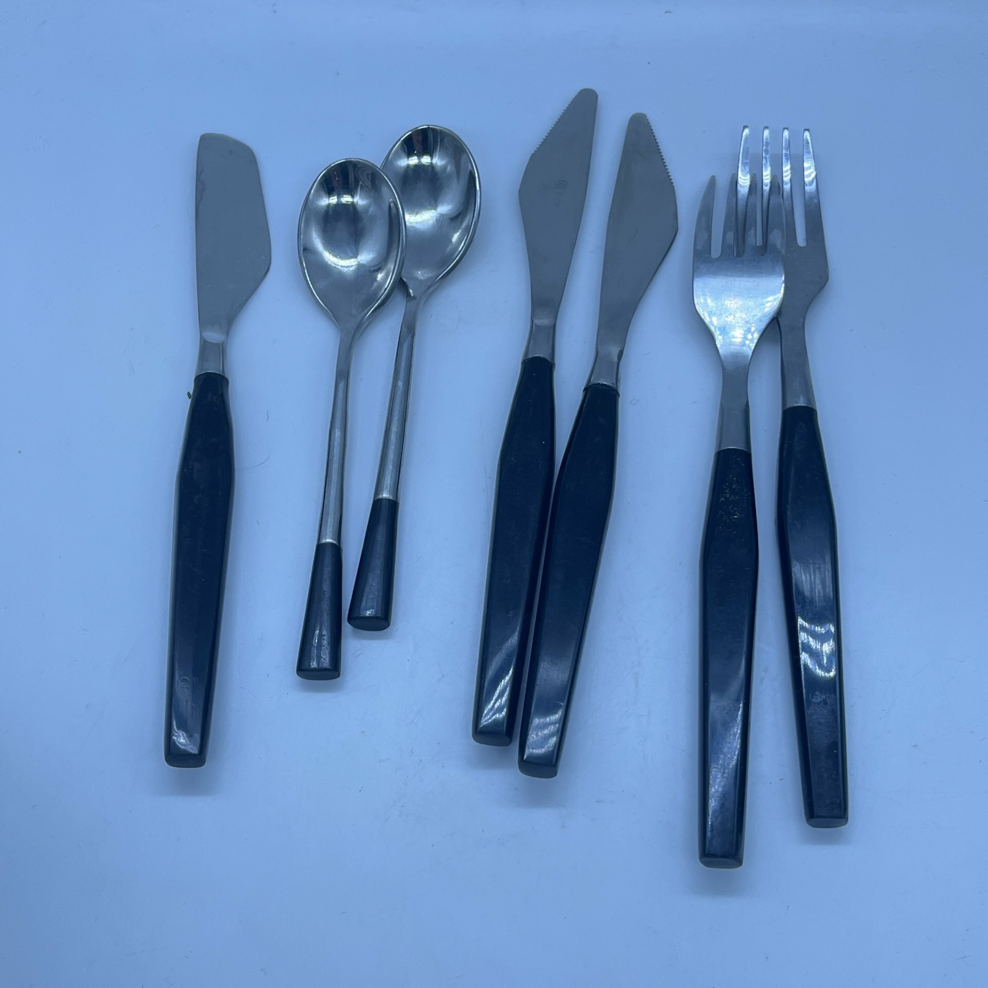 Набор столовых приборов "Вечерний" на две персоны (2 вилки, 2 ложки