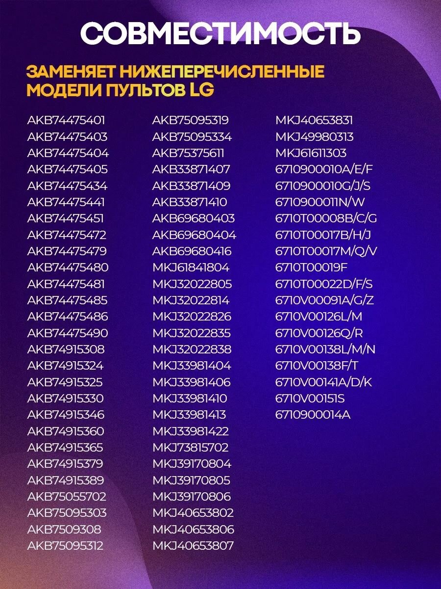 Пульт для Lg RM-L930RU — фото 1