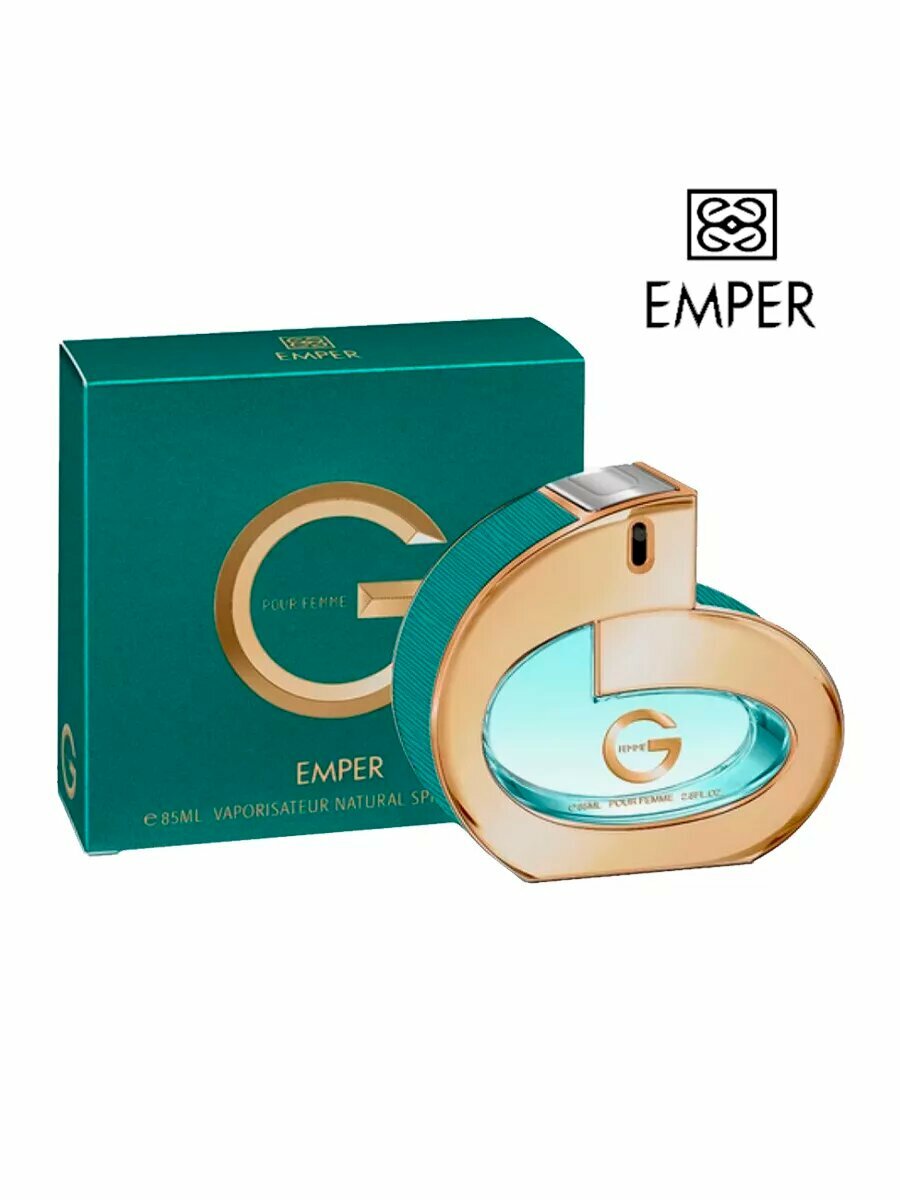 Emper "G.WOMAN" парфюмерная вода женская, перезаполняемый флакон 85 мл