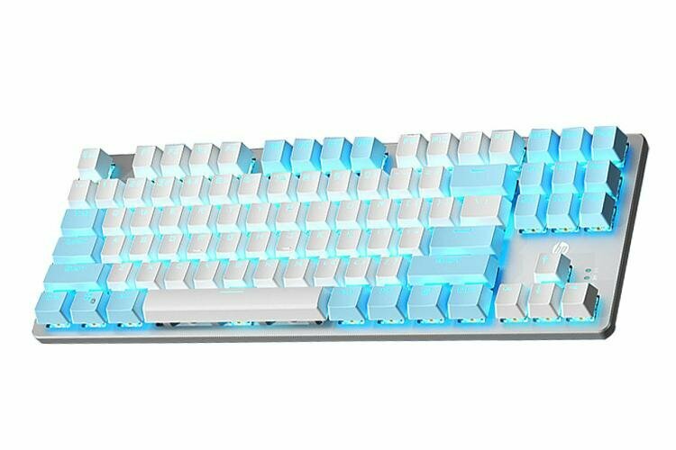 Комплект клавиатура и мышь HP 5799005, Single Keyboard Deep Sea Ice Blue Keyboard