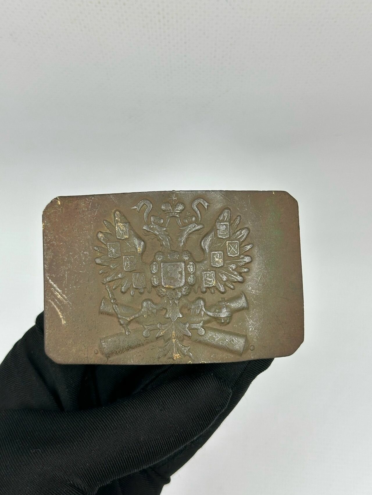 Бляха Артиллерийская Герб Орел! Царская Россия! Артиллерист! Редкость!