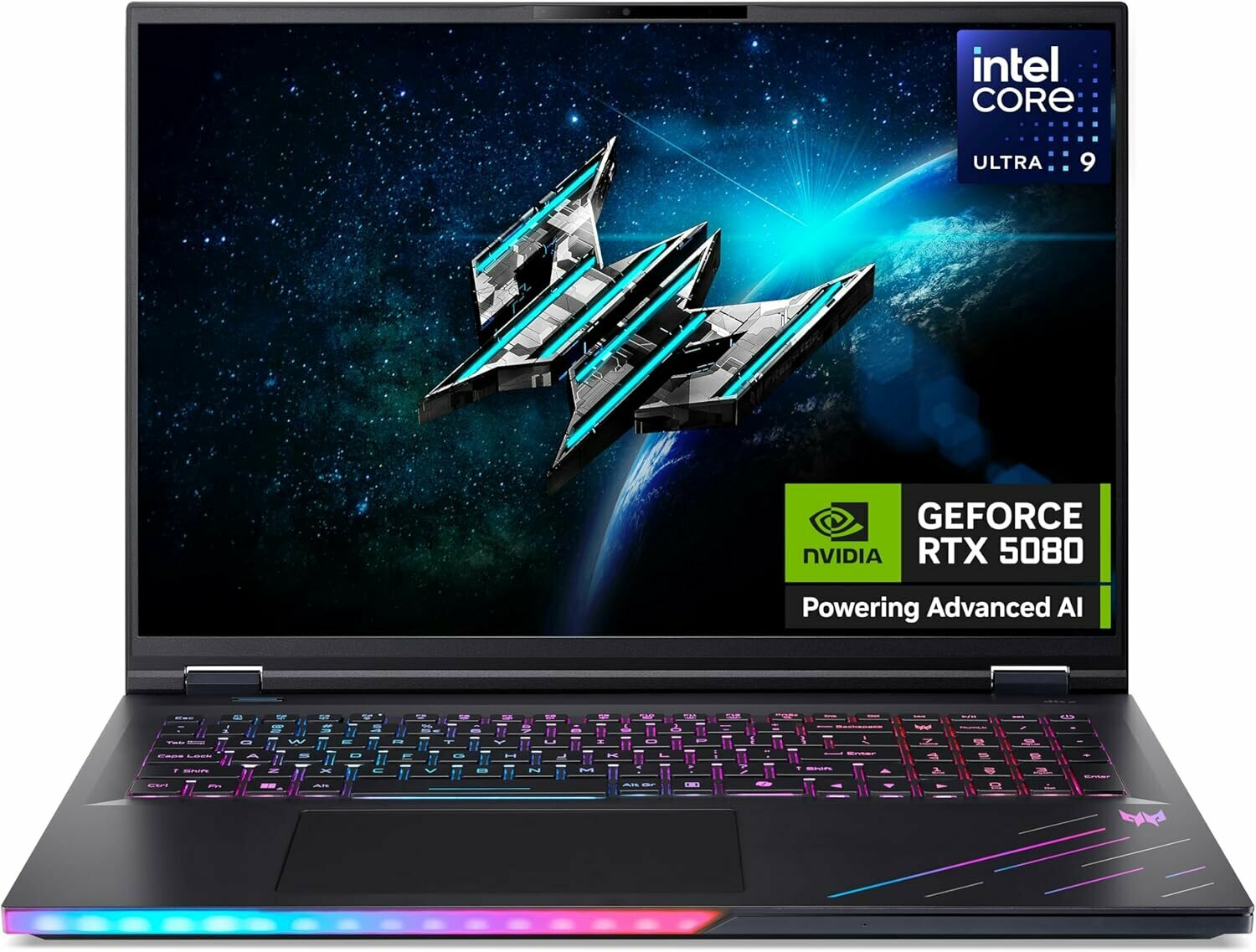Ноутбук ACER Predator Helios 18 AI PH18-73-939Q 18 IPS/Core Ultra 9 275HX/32Gb/2Tb/RTX5080/noOS черный