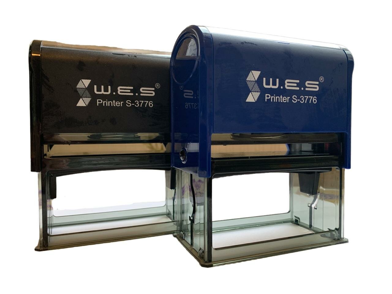 Оснастка Shiny S-3776, для печати, прямоугольная, автоматическая, 37x76 мм, чёрная