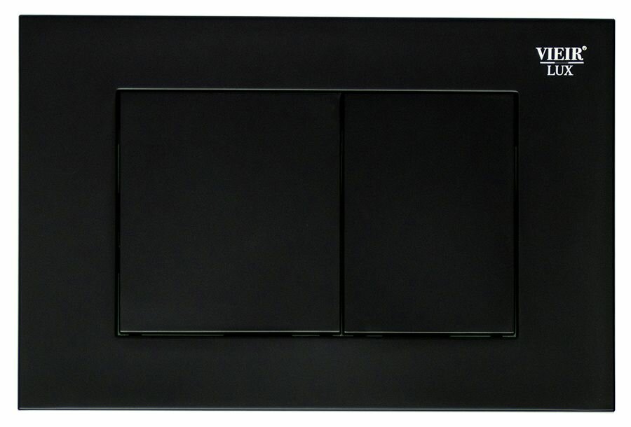 Кнопка для инсталляции с квадратной клавишей (черный) VIEIR VRQ75-3C