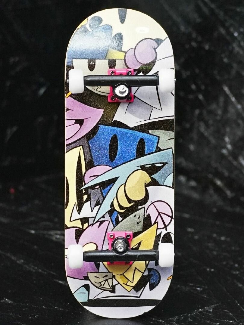 Фингерборд Systeam Pied Peace World Mini Monsters (Pro) SF02H 33 x 96 мм high concave