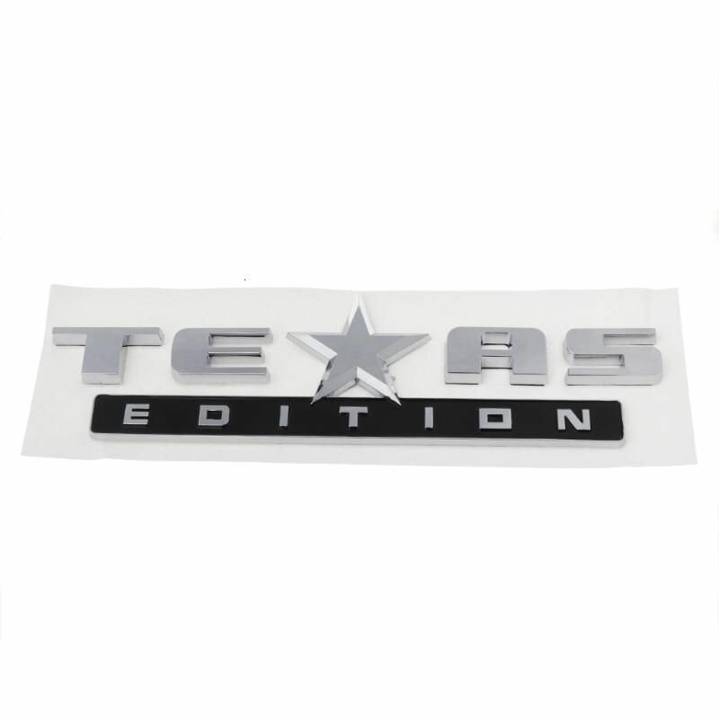 Эмблема "TEXAS EDITION" 3D для Chevrolet Silverado, Много