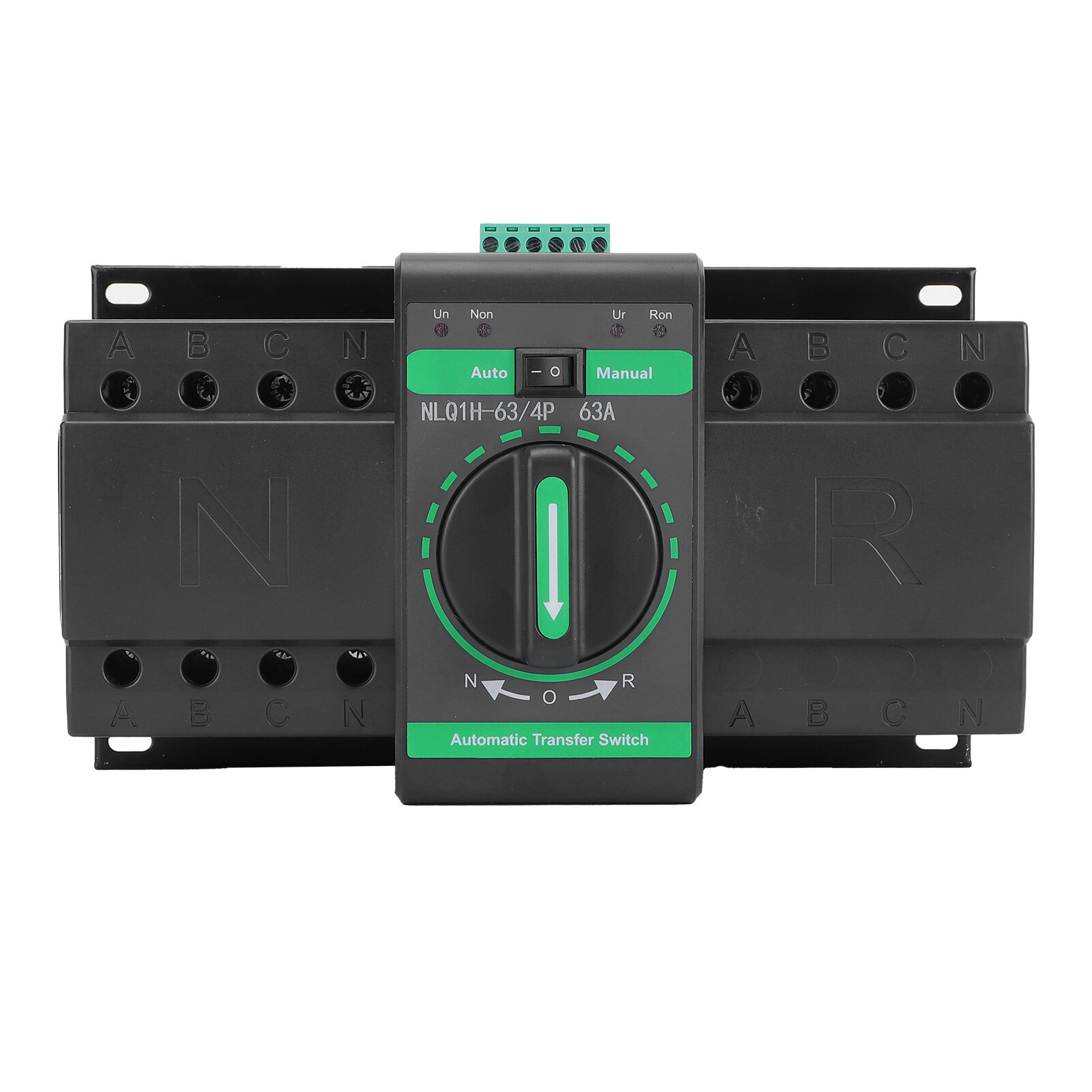 Автоматический и ручной переключатель питания с двумя режимами работы, 4 контакта, 63 А, класс CB, переключение генератора.