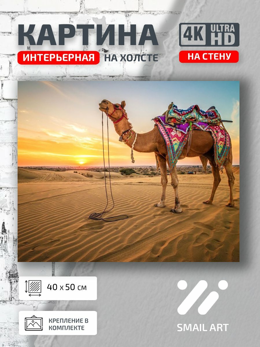 Картина на холсте интерьерная 40 на 50 на стену Закат Mood для спальни атмосфера интерьер