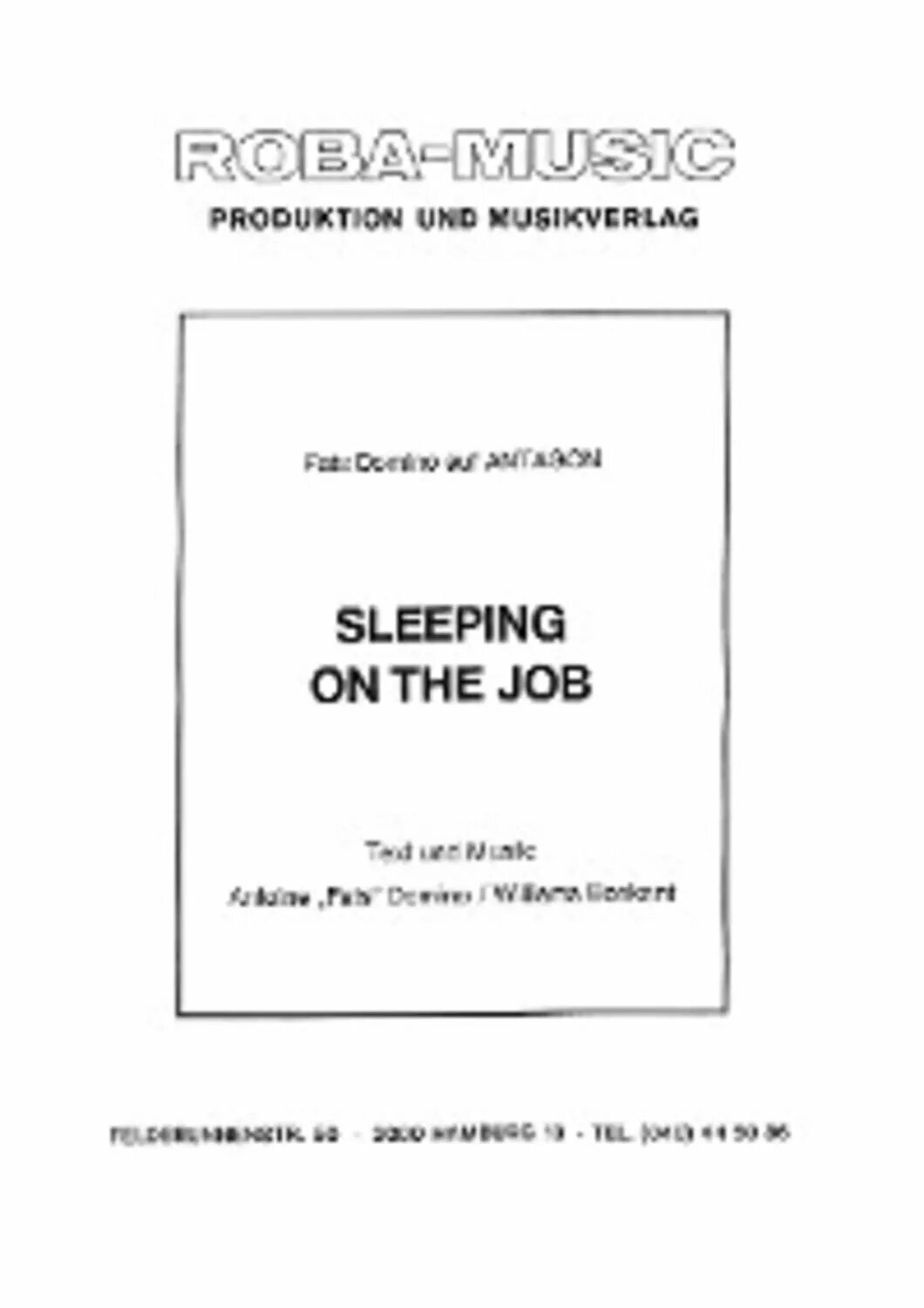 Sleeping on the Job [Цифровая книга]