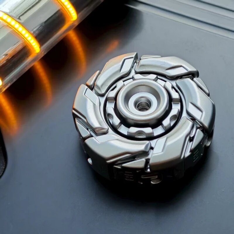 Спиннер Silvery EDC, металлический, серый, рекомендован от 3 лет