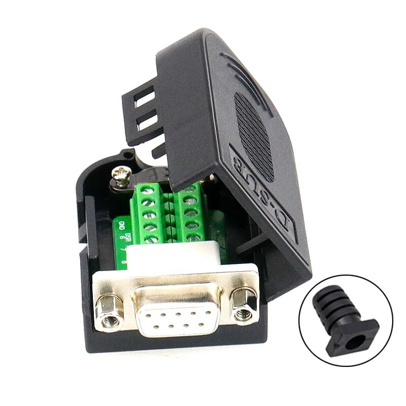 DIVEDEER DB9 Разъемы RS232 RS485 10pcs, Female-N