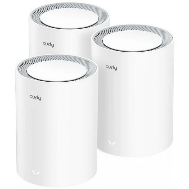 M3600(3-Pack) CUDY M3600(3-Pack) CUDY Маршрутизатор CUDY BE3600 Wi-Fi 7 Mesh Solution Gigabit Dual Band 3-Pack, Chipse
