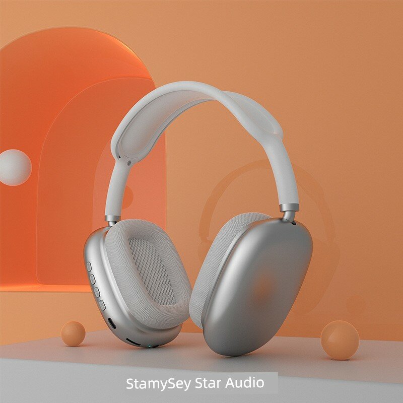 Беспроводные наушники Bluetooth с 12-18 часовым сроком работы, белый для четкого звука