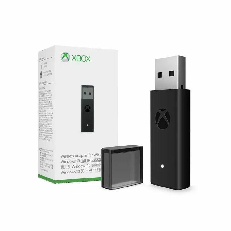 Беспроводной адаптер - ресивер для геймпада Xbox One / Series S X для РС Windows 7 8 10 11 Wireless Adapter wi-fi приемник
