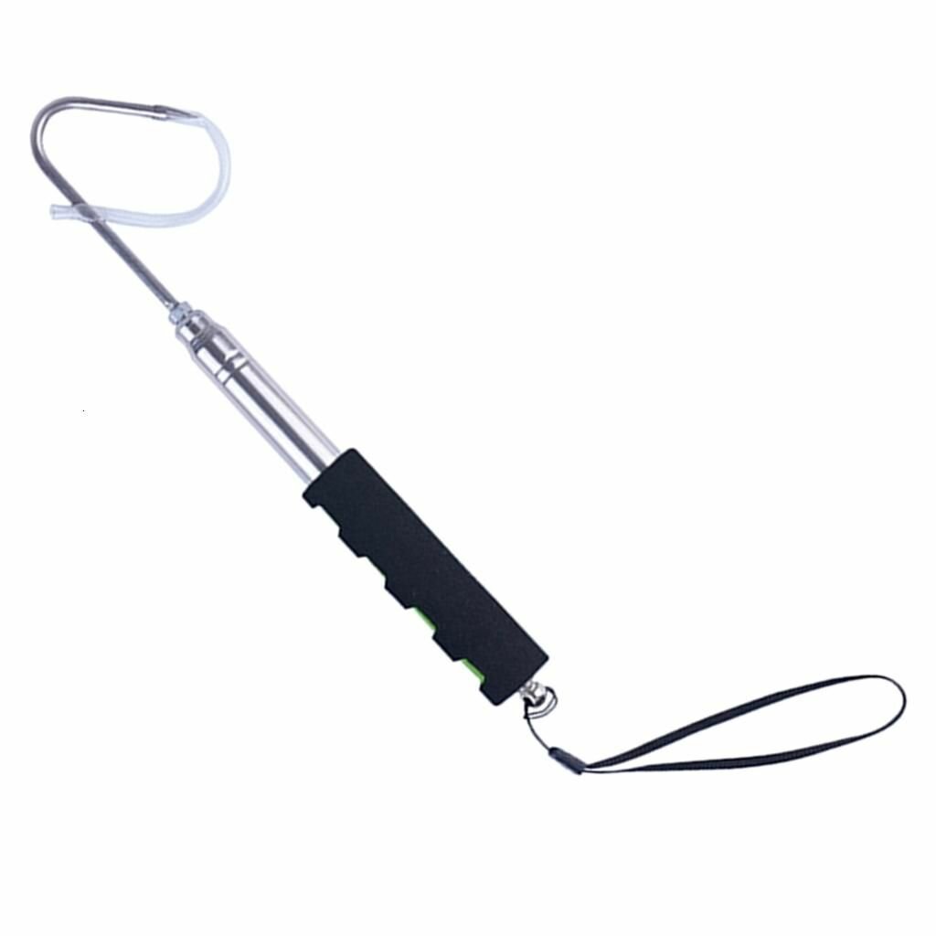 Стальной телескопический багор для рыбалки, - 60cm