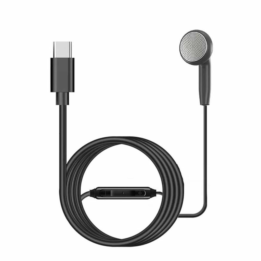 3.5 мм/Type C наушники одинарные внутриканальные, Для типа C