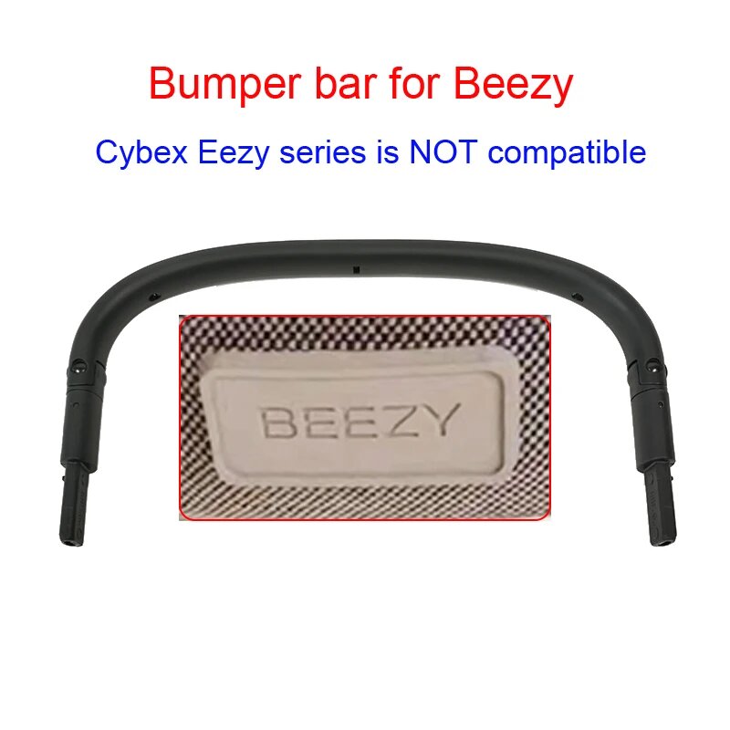 Защитный бампер для коляски Cybex Beezy (не совместим с Eezy S/S+2/Twist), замена поручня, аксессуары для самостоятельной установки, детские принадлежности